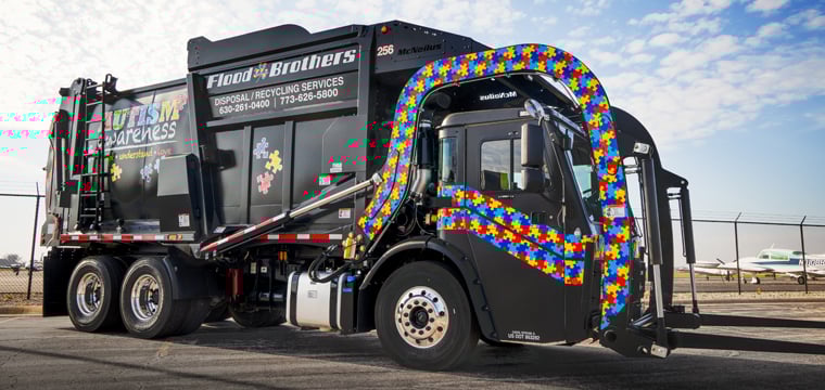 McNeilus Front Loader Garbage Trucks | Meridian